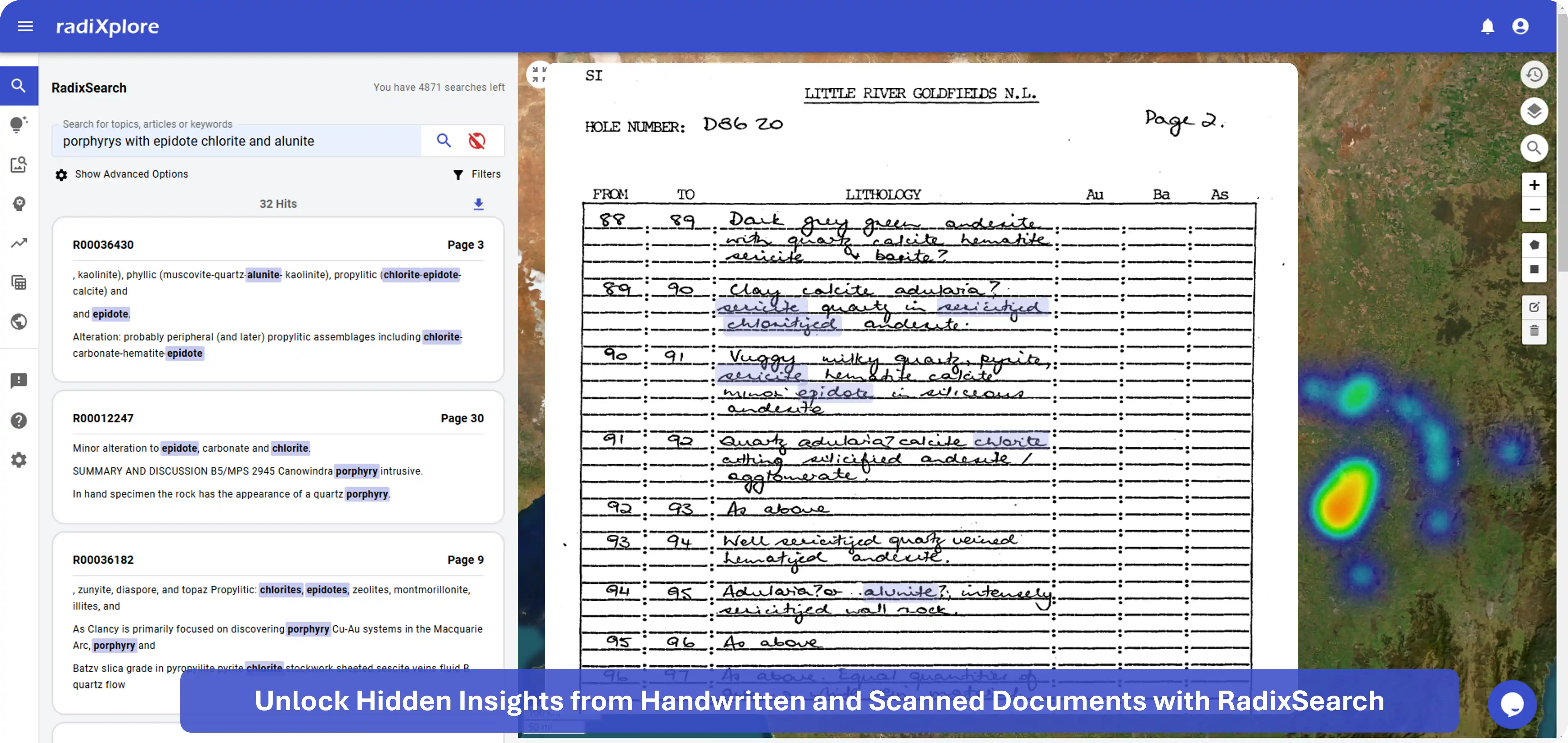 RadiXplore - Leverage unstructured data to make informed decisions